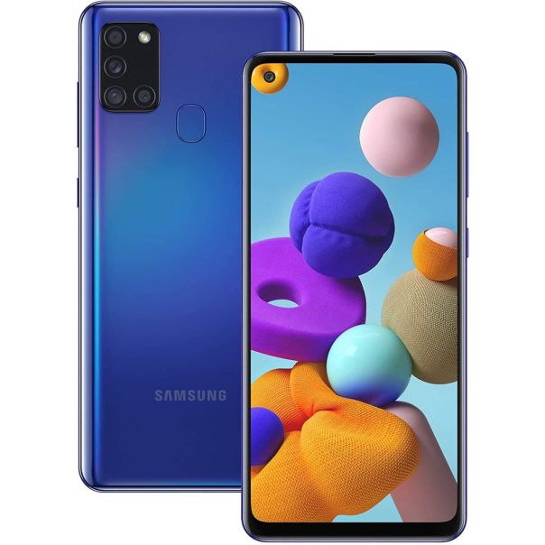 Refabrikovan Samsung Galaxy A21s 4/64GB Blue DS 4G Grade-C