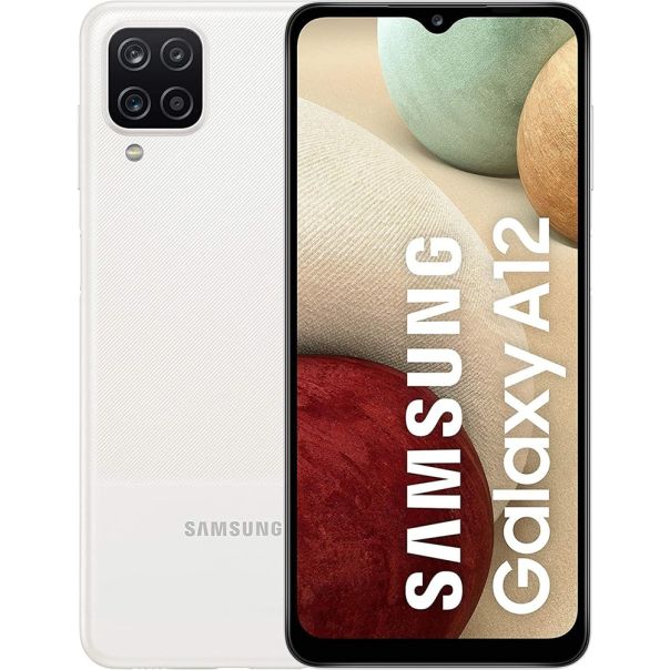 Refabrikovan Samsung Galaxy A12 4/64GB White DS 4G Grade-A
