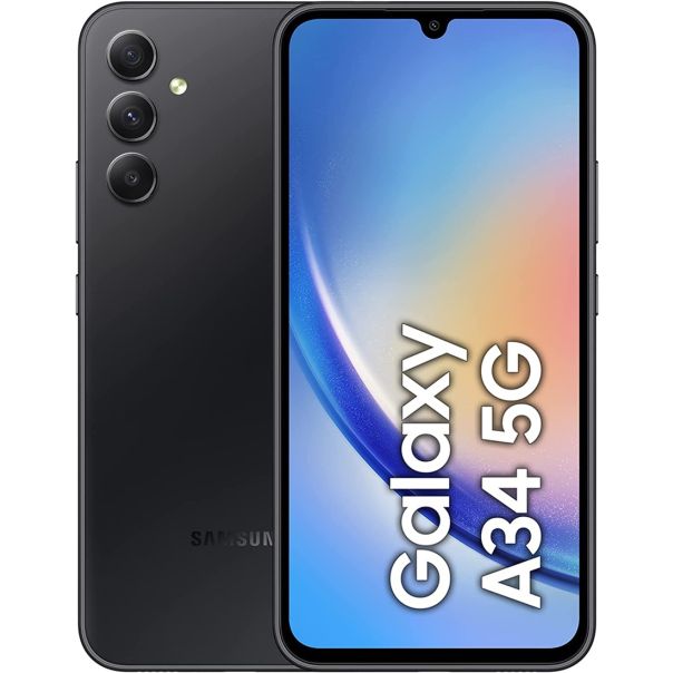 Refabrikovan Samsung Galaxy A34 6/128GB Black DS 5G Grade-A