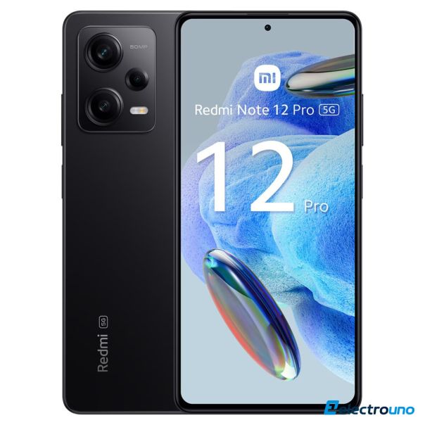 Refabrikovan Xiaomi Redmi Note 12 Pro 6/128GB Black DS 5G Grade-A