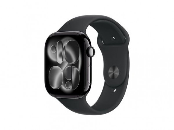 APPLE Watch S11 GPS 42mm Jet Black Aluminium Case M/L (mequ4rk/a)