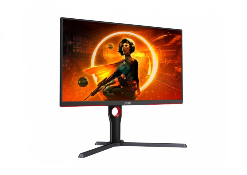 Monitor AOC Q27G3XMN/BK 27"/VA/2560x1440/180Hz/1ms GtG/HDMIx2,DP/Freesync/pivot,visina/VESA/crna