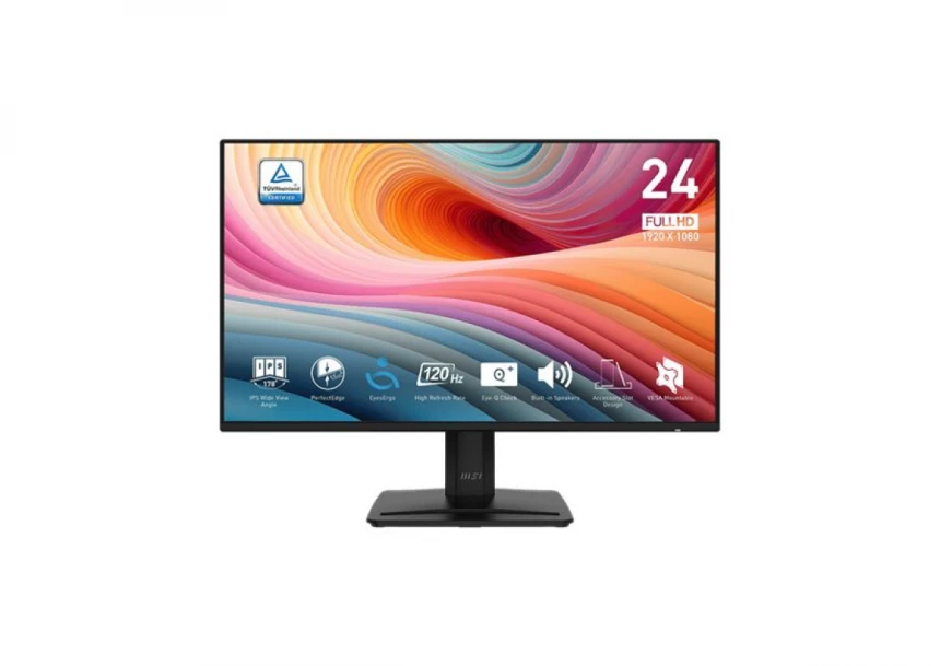 Monitor 24 MSI PRO MP242A E2 IPS FHD,120Hz,1ms,HDMI,DP,VGA