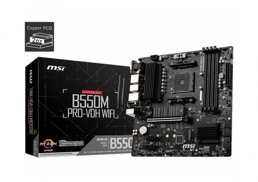 MBO AM4 MSI B550M PRO-VDH WIFI