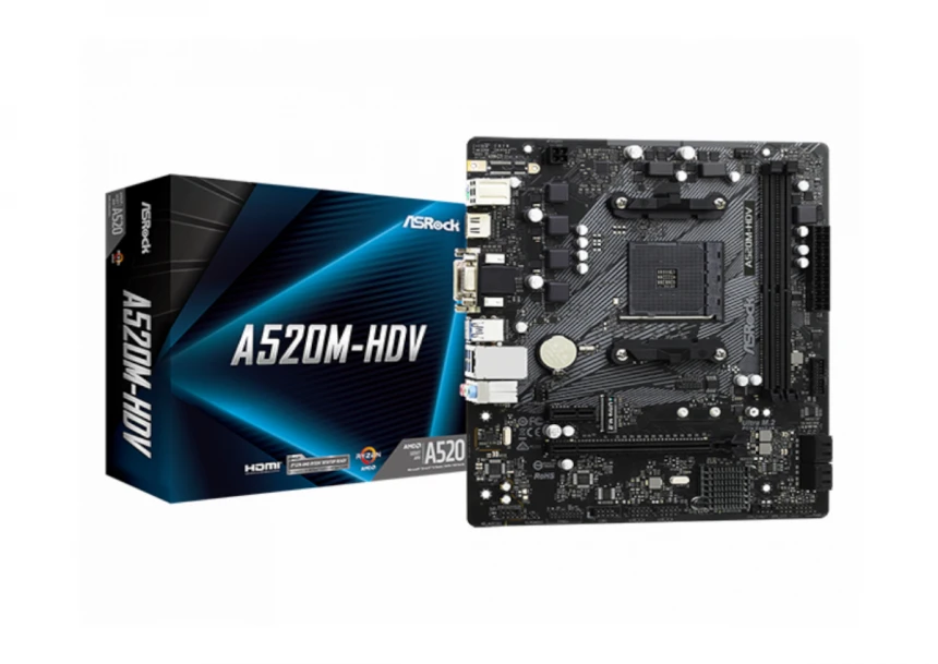 Matična ploča ASROCK A520M-HDV/AM4