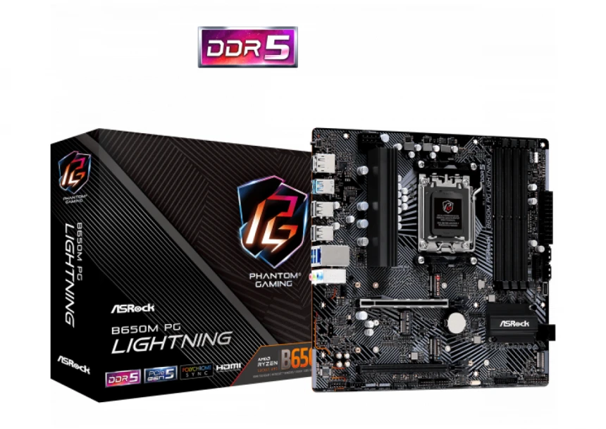 MB AM5 Asrock B650M PG Lightning