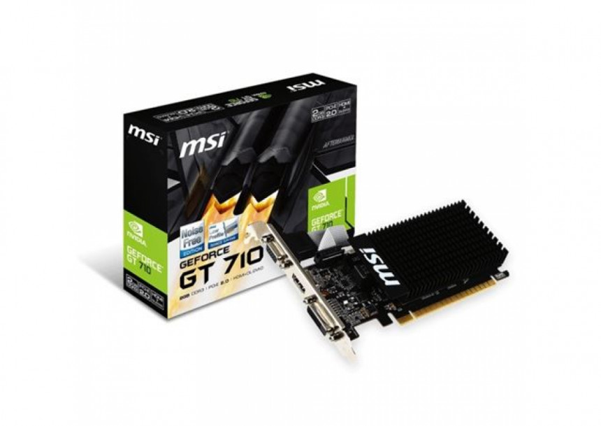VGA PCIe MSI GT 710 2GD3H LP