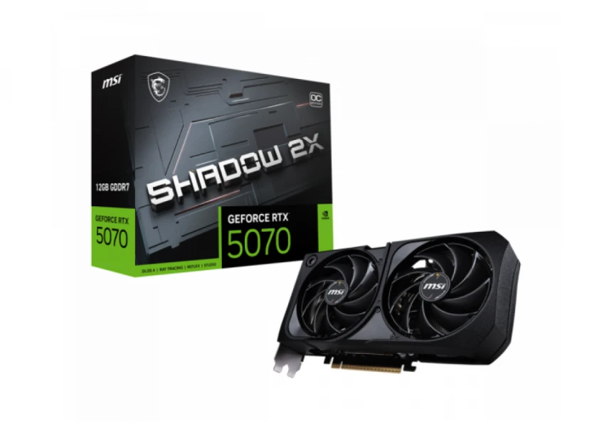 SVGA MSI RTX5070 Shadow 2X OC 12GB GDDR7, V532-005R
