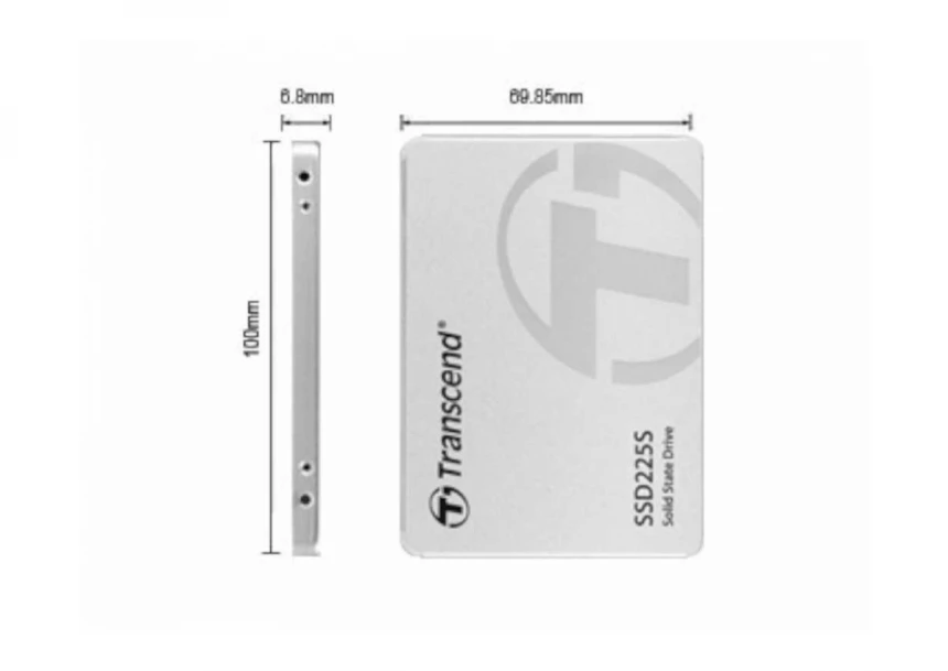 SSD TRANSCEND TS250GSSD225S 250GB/interni/2.5"/SATA 3/crna