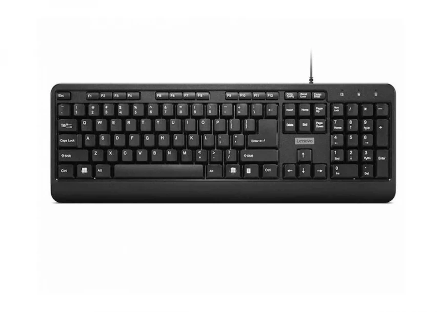 Tastatura LENOVO 160 žicna/GY41L68463/US/crna
