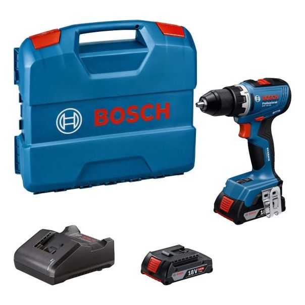 BOSCH Aku bušilica-odvrtač 2x2.0Ah GSR 18V-65 u koferu