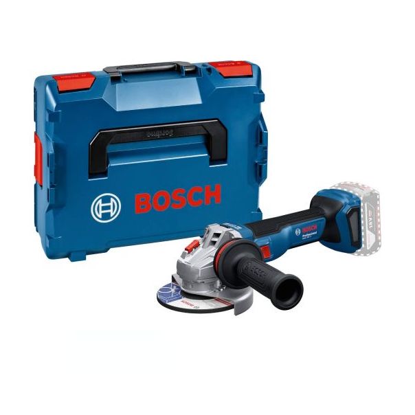 BOSCH Aku ugaona brusilica GWS 18V-11 S Solo 125 mm bez baterije i punjača u L-BOXX 136 koferu