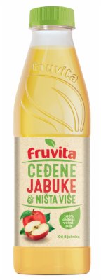 VOĆNI SOK FRUVITA CEĐENE JABUKE I NIŠTA VIŠE 0.8L