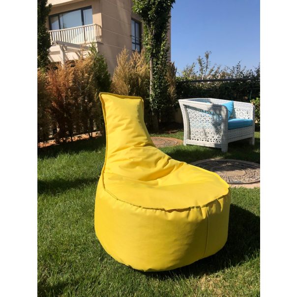 ATELIER DEL SOFA Baštenski lazy bag Aktif, žuta
