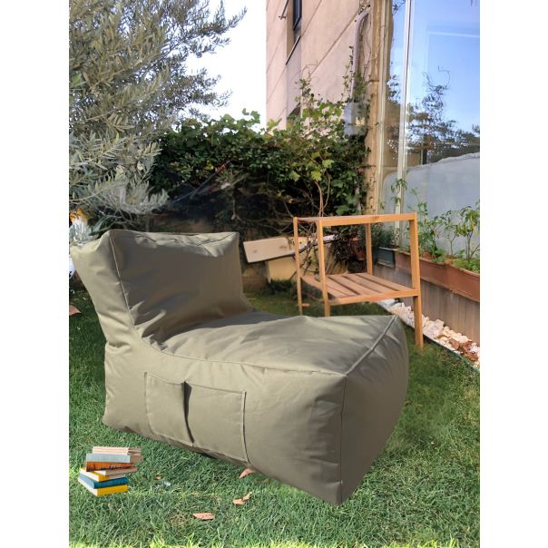 ATELIER DEL SOFA Baštenski lazy bag Xxl Sedir, bež