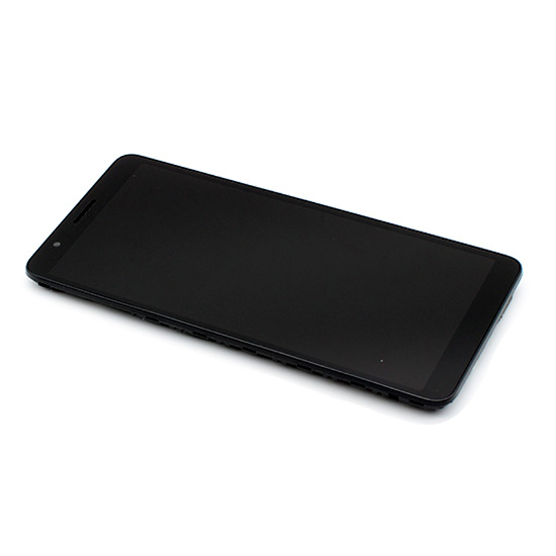LCD za Samsung A013F Galaxy A01 Core 2020 + touchscreen + frame black Full ORG EU (GH82-23392A)