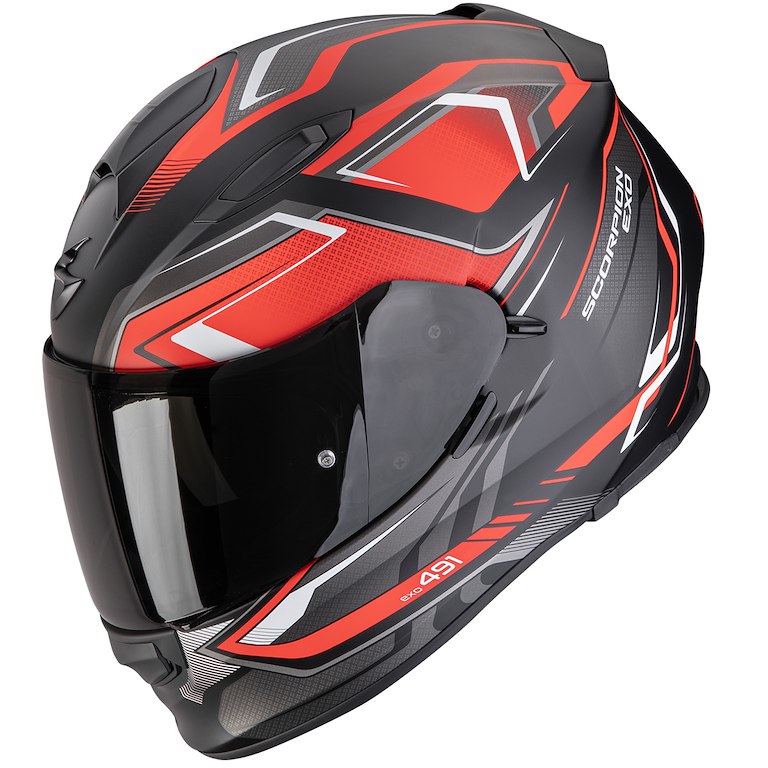 EXO-491 ZUMO Matt Black-Red