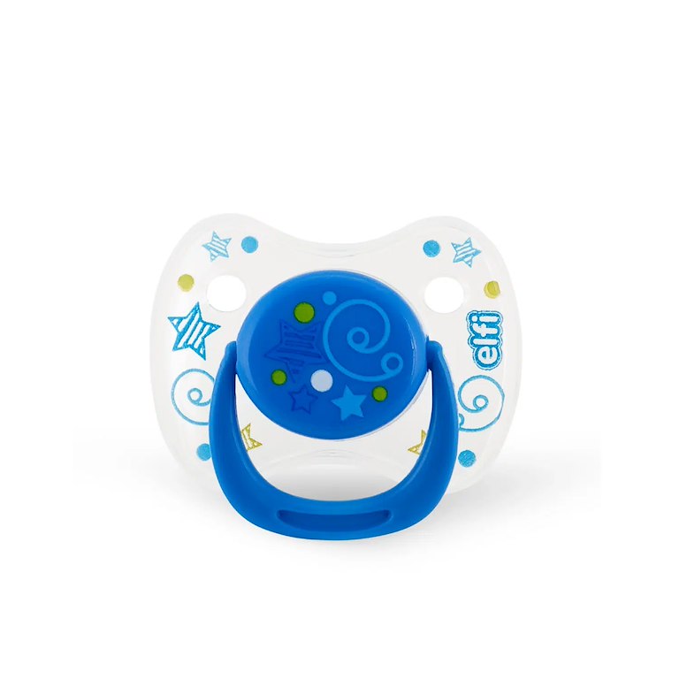 Elfi silikonska varalica Baby Dream 0–6 m – plava