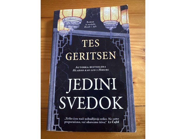 Tes Geritsen - Jedini Svedok