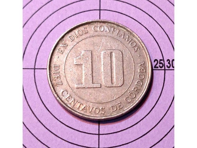 Nikaragva 10 centavos 1978g km31