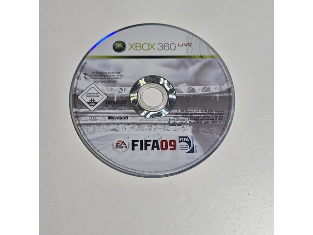 FIFA 09   XBOX 360 samo disk