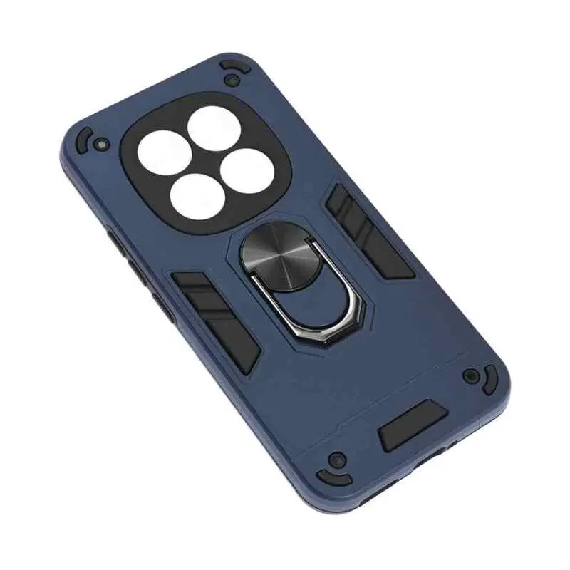 Maska Hard Ring za Xiaomi Redmi Note 15 Pro 5G tamno plava