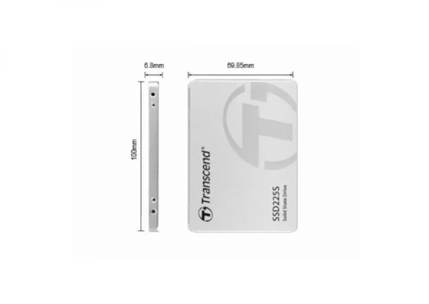 SSD TRANSCEND TS250GSSD225S 250GB/interni/2.5"/SATA 3/crna