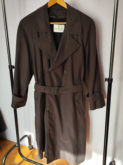 Vintage Bill Blass Made in U.S.A. Trench Mantil