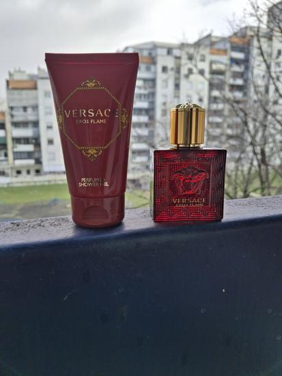 EROS FLAME, VERSACE, POKLON SET