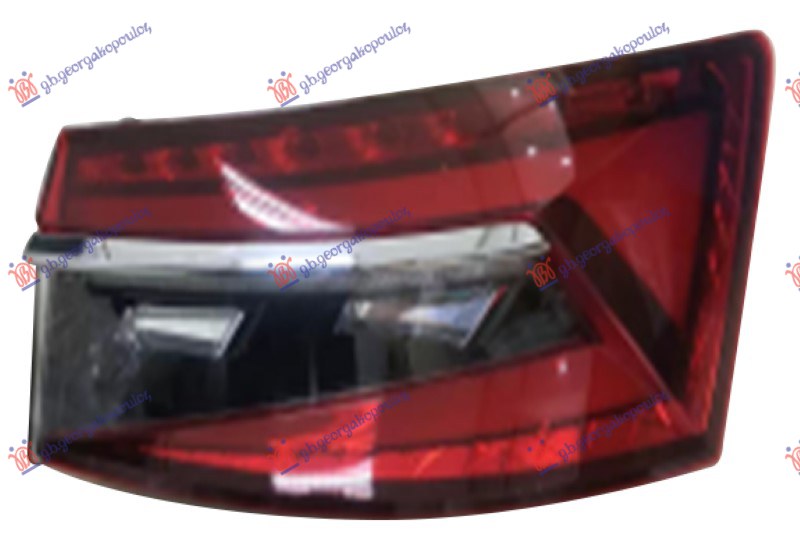 STOP LAMPA SPOLJASNJA LED (HELLA) Desna str. SKODA SUPERB (2019-2024) (OEM: 3V5945208, 3V5945712)