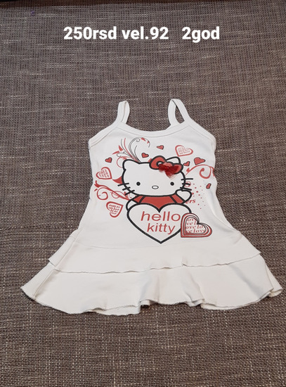 Dečija Hello Kitty Haljina Veličina 92