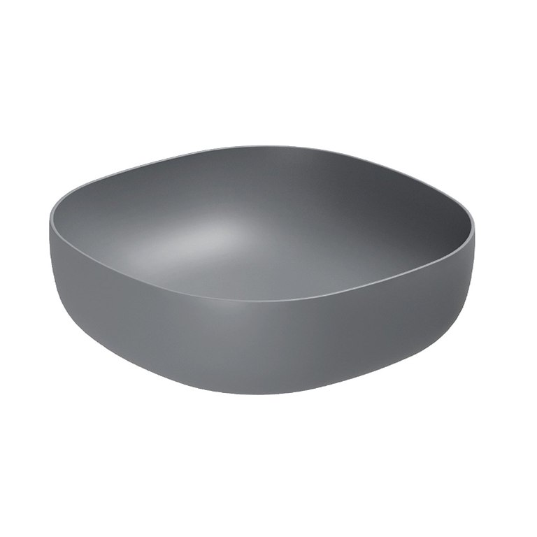 Azzurra Elegance Zip nadgradni umivaonik 45X45X15cm Anthracite ELLA045450Z0AN
