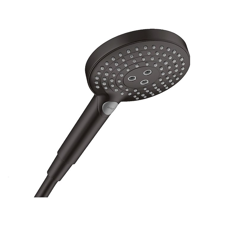 Hansgrohe ručica tuša Raindance Select S 120 powder rain matt black 26014670