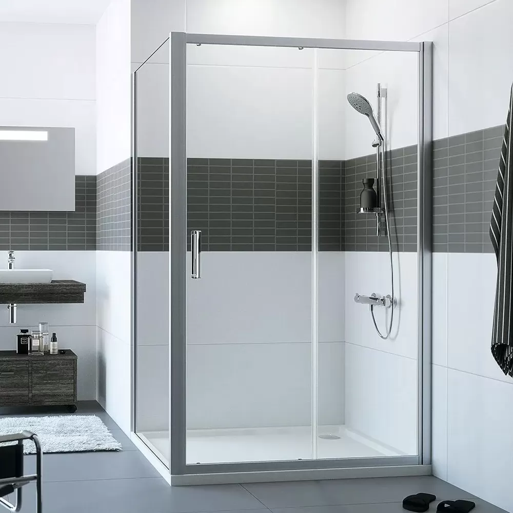 Huppe Xtensa Bocni Panel Od 80 Prozirno Antiplak, Silver H=2M 21Hq100800927500