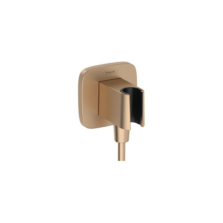 Hansgrohe priključak q za tuš crevo sa držačem ručice brushed bronze 26887140