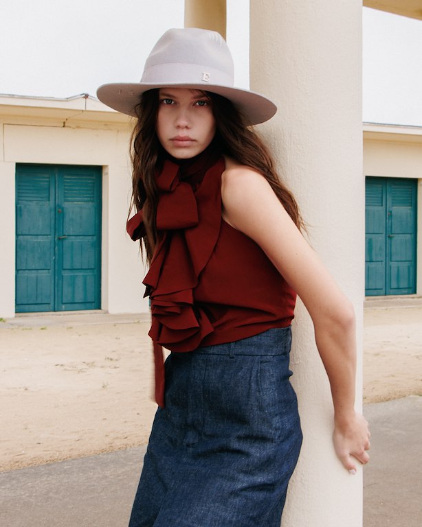GLAMMY BURGUNDY SHIRT
