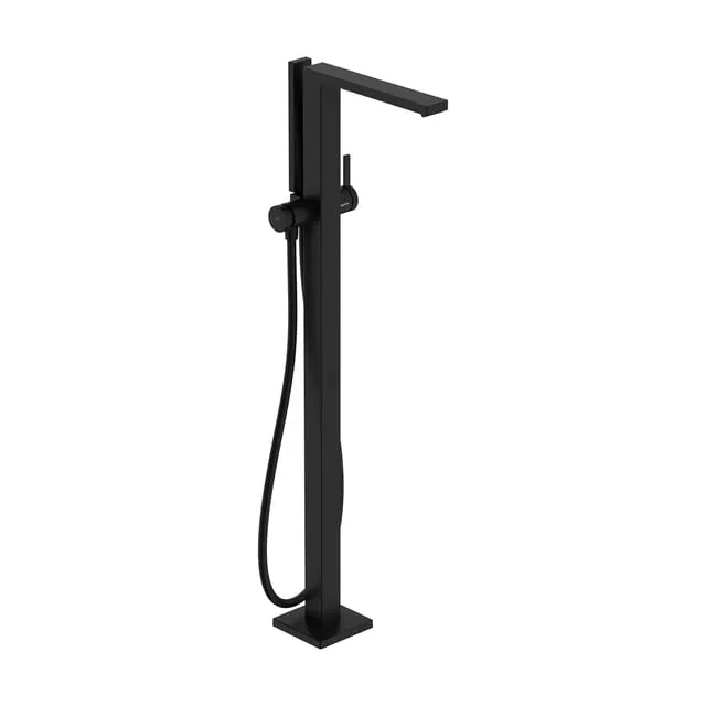 Hansgrohe Tecturis E podnostojeća slavina za kadu matt black 73445670