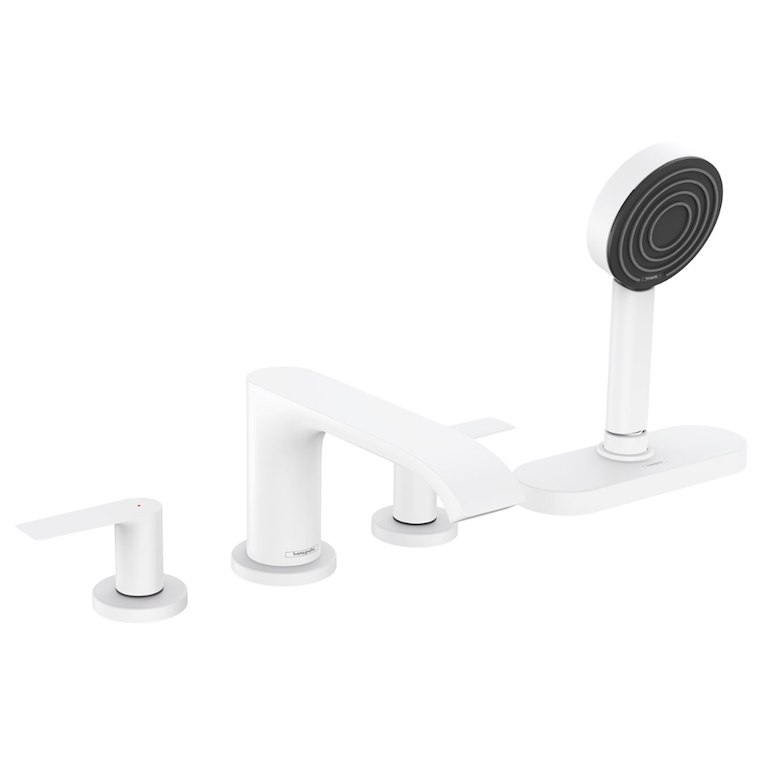 Hansgrohe Vivenis ugradna slavina za kadu na 4 rupe sbox matt white 75444700