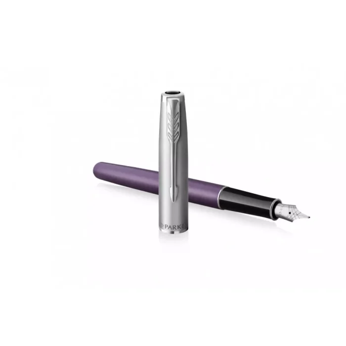 PARKER Royal NP Sonet Silver Violet CT F