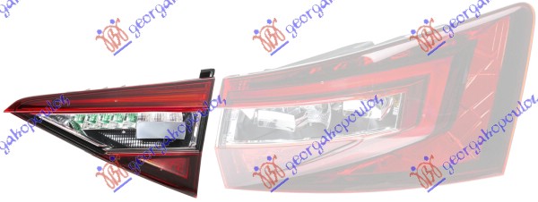 STOP LAMPA UNUTRASNJA LED KARAVAN (HELLA) Desna str. SKODA SUPERB (2019-2024) (OEM: 3V9945308, 3V9945308B, 3V9945710)