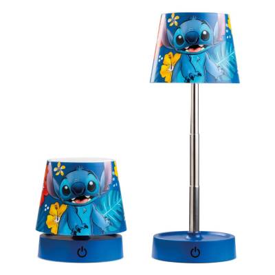 Stona lampa LED - Disney, Lilo and Stitch, Blue, 11 cm