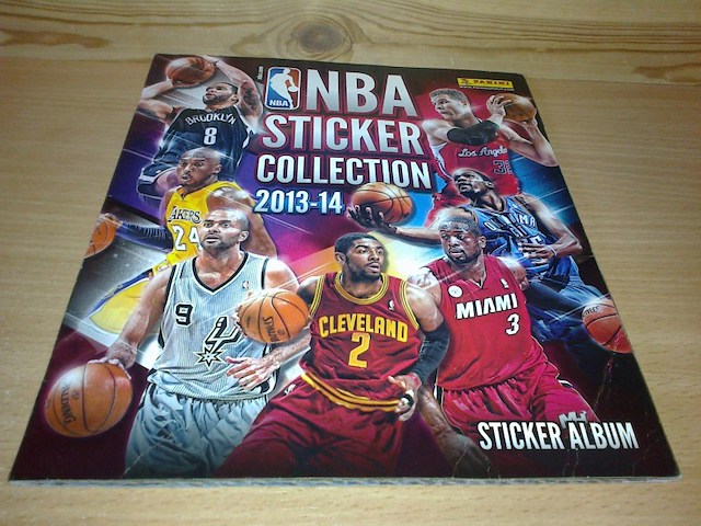 NBA Album Sticker COLLECTION 2013-2014 ,Košarka