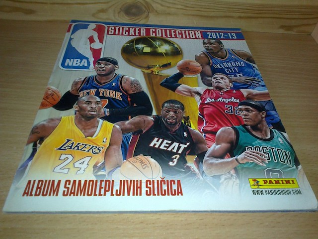 NBA Album ticker COLLECTION 2012-2013