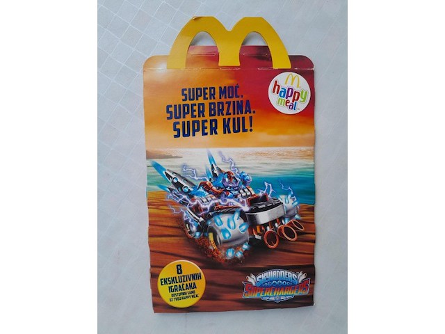 mcdonalds happy meal kutija skylanders