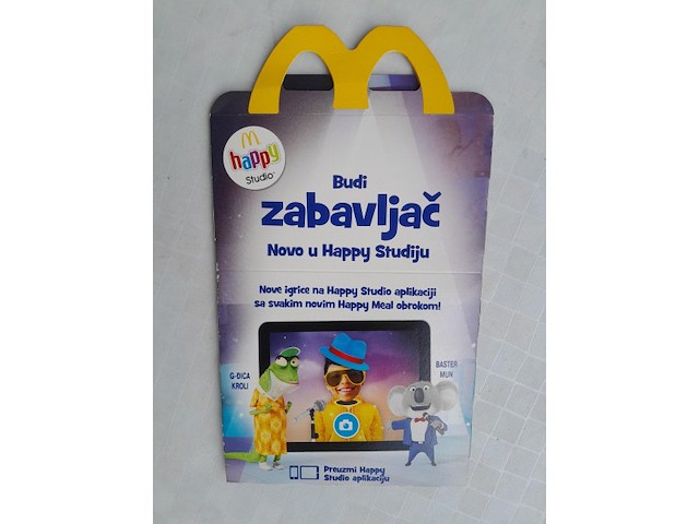 mcdonalds happy meal kutija sing pevajmo