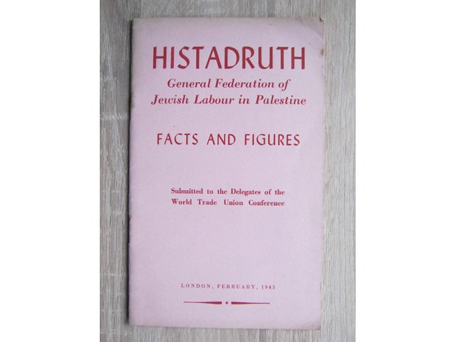 Jewish Labour in Palestine ... - HISTADRUTH ( 1945 )