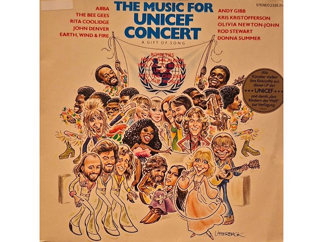 Various – The Music For UNICEF Concert - A Gift Of Song
