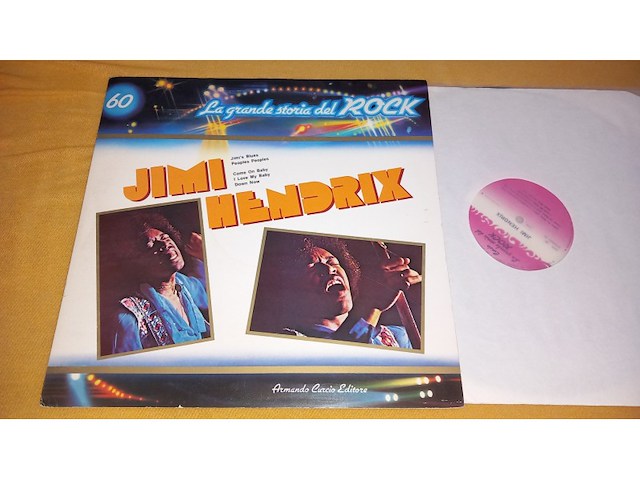 Jimi Hendrix - La grande storia del rock (LP, Italy)