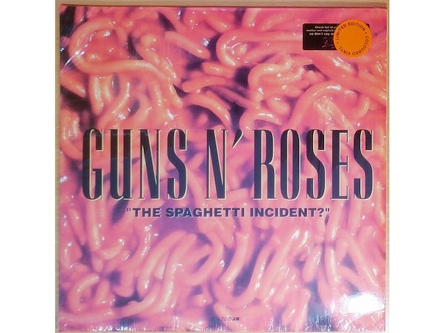 LP GUNS N` ROSES - The Spaghetti Incident NOV red vinyl