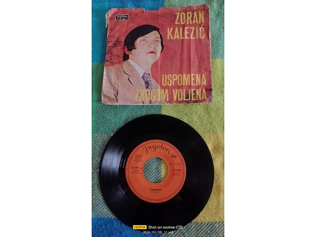 ZORAN KALEZIC 1971 - USPOMENA